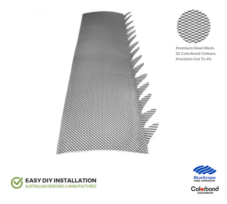Corrugated Gutter Guard - Leaf Gutter Guard Protection Australian Made ...